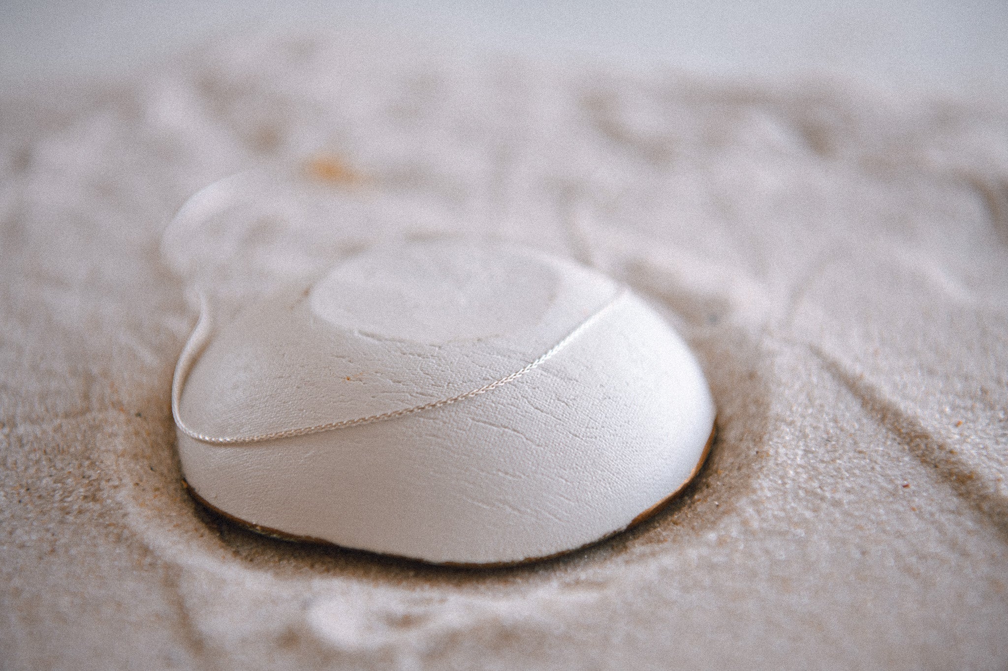 Riverstone Necklace – Hammered Silver | Cecelia Jewelry – Cecelia ...