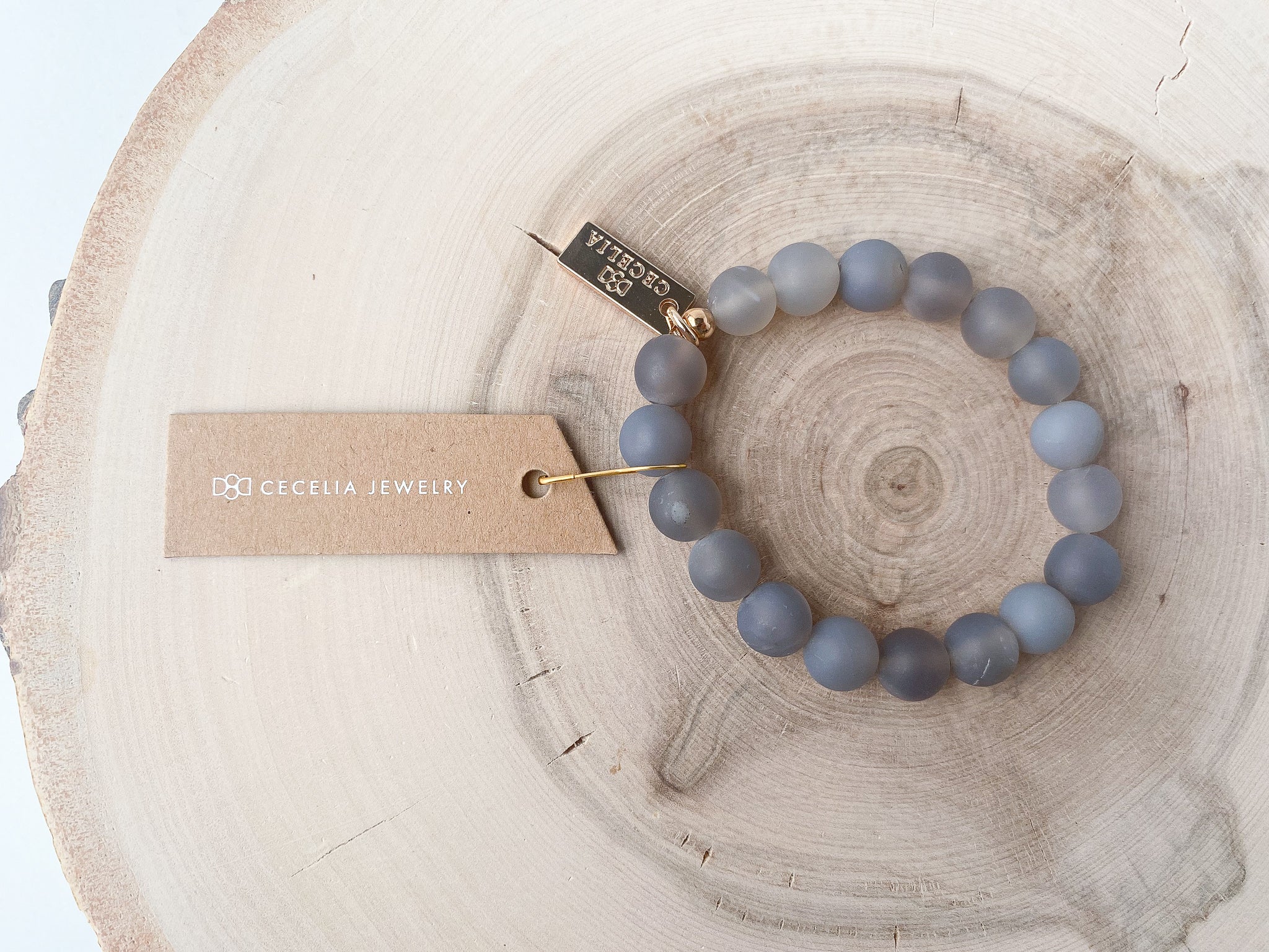 Midnight Moon Gemstone Bracelet – Cecelia Designs Jewelry